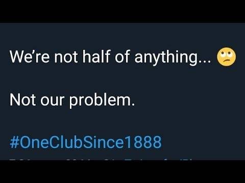 One club since 1888! / You’re Club is dead with no history 🤣 1 major ...