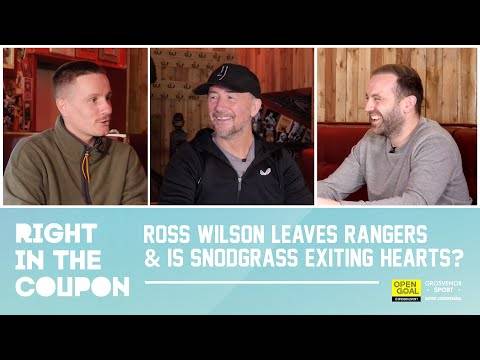 ROSS WILSON LEAVES RANGERS & IS SNODGRASS EXITING HEARTS AHEAD OF DERBY ...