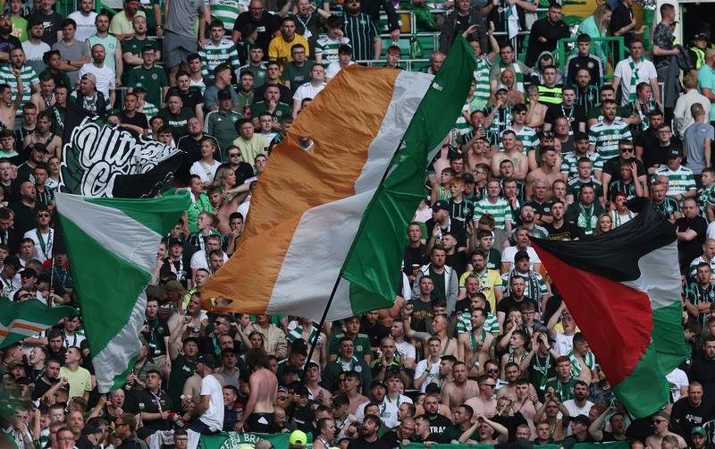 Watch the stunning drone footage of the Celtic Party in the Trongate ...