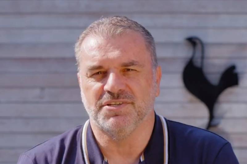 Ange Postecoglou first Spurs interview since leaving Celtic - Herald ...