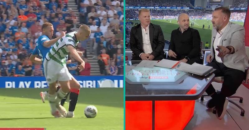 Kris Boyd Lost His Mind Over Disallowed Rangers Goal In Loss To Celtic ...