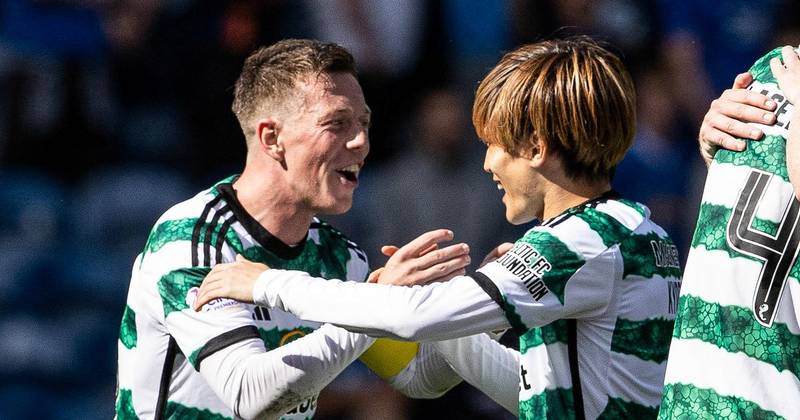 What Callum McGregor told ‘ice cold’ Celtic goal hero Kyogo in Ibrox ...