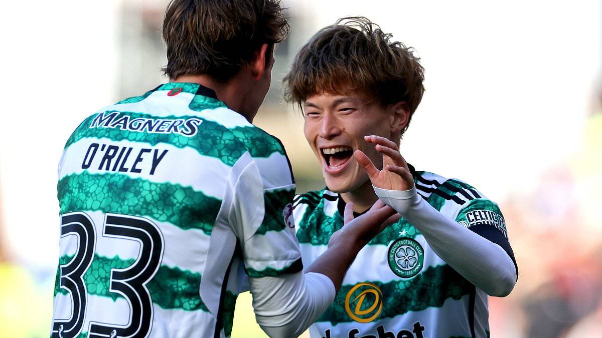 Hearts 1-4 Celtic: Kyogo Furuhashi nets in eight successive game against hosts as Scottish ...