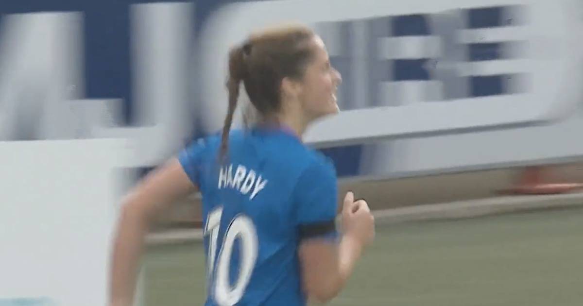 Watch the Celtic vs Rangers goals as Rio Hardy header moves Ibrox side ...