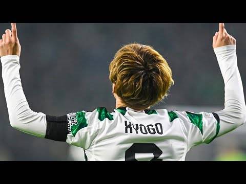 Crazy!!! Kyogo Goal Fan Celebration (Celtic V AtlÉTico Madrid ...