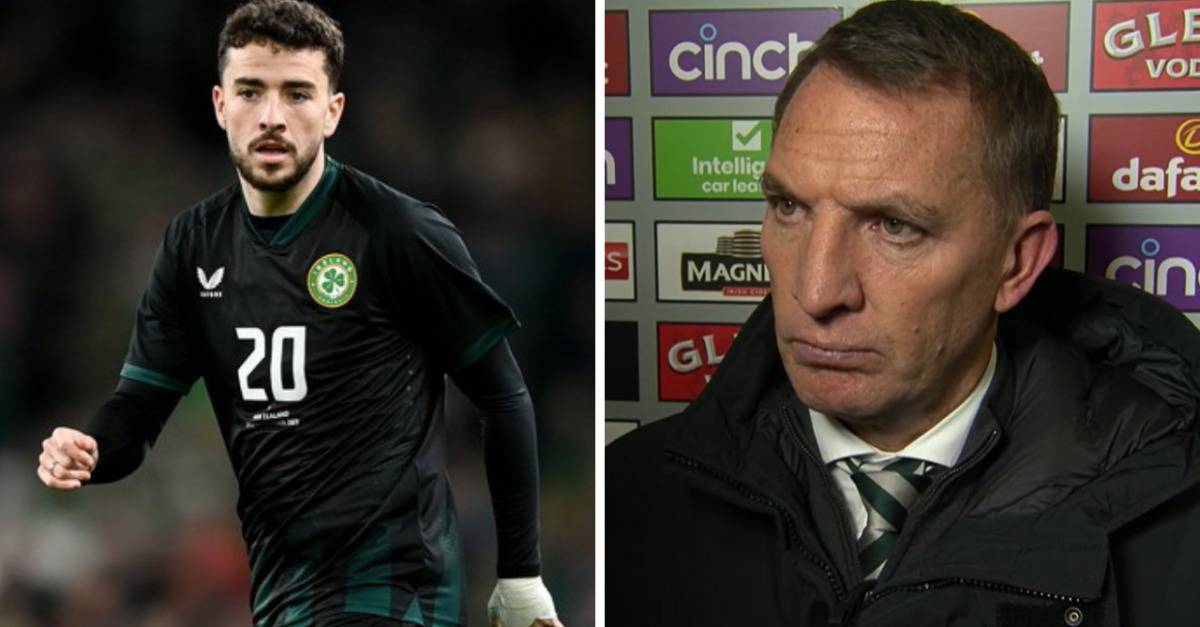 Celtic Boss Has Forthright Message For Ireland Man After Rare Start ...
