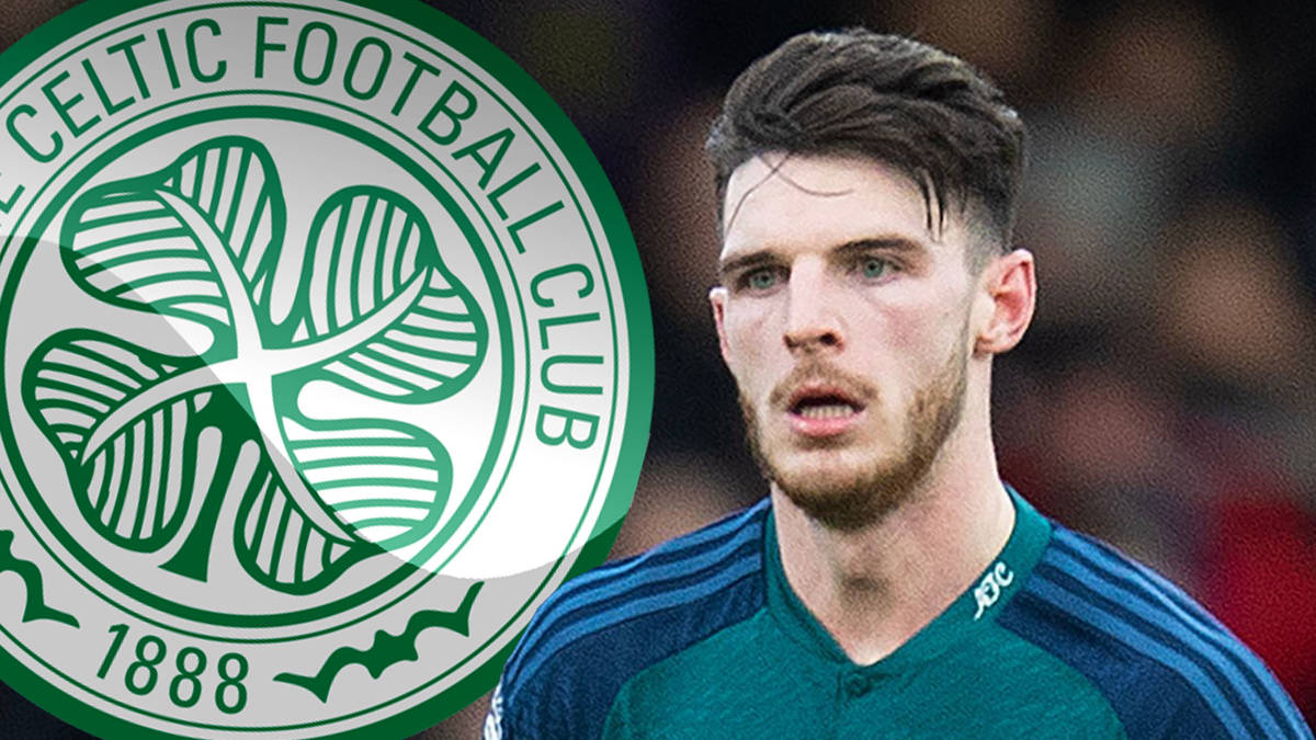 How Arsenal star Declan Rice was on verge of joining Celtic in shock ...