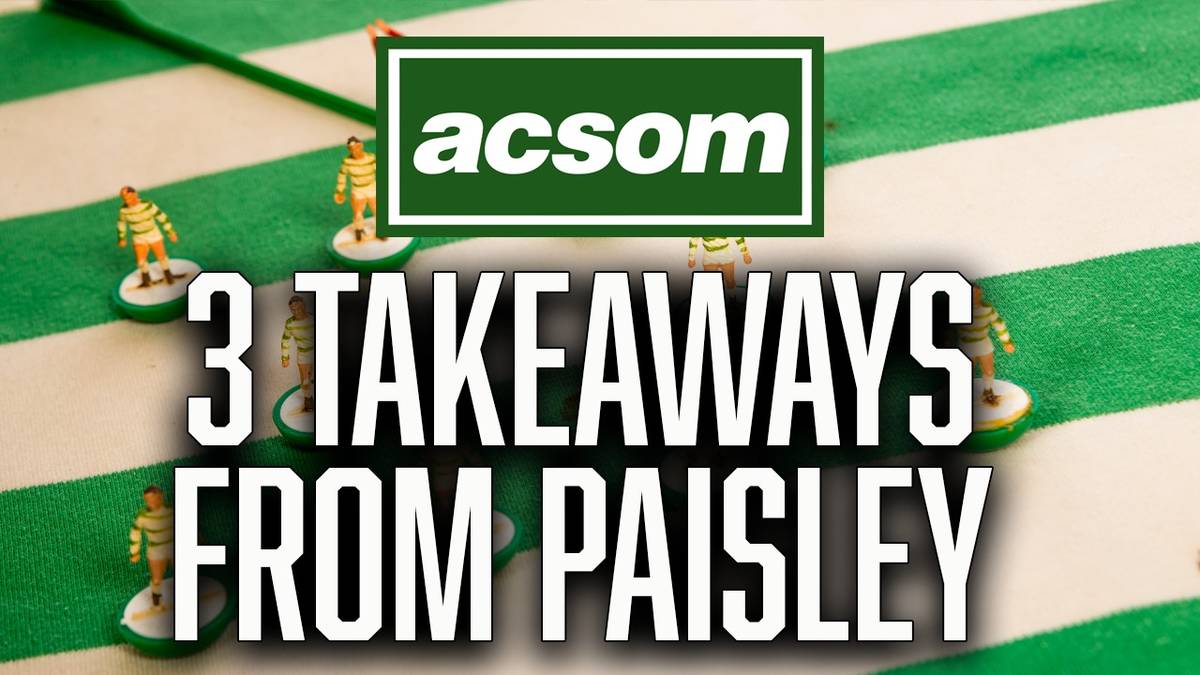 What did Brendan Rodgers learn from St Mirren victory? - ACSOM - 14 Feb ...