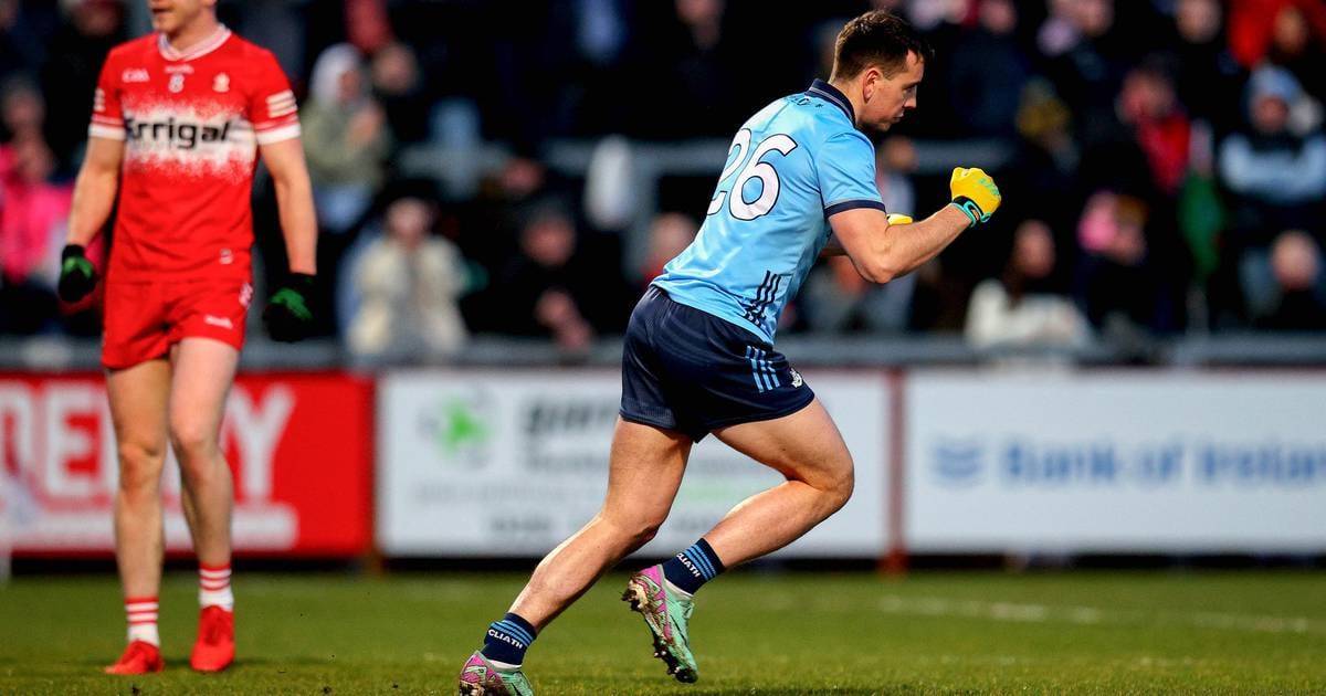 Dublin inflict Derry’s first defeat of league season in Celtic Park ...