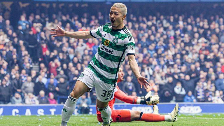 Celtic winger Maeda out with hamstring injury - Sky Sports - 12 Apr 2024