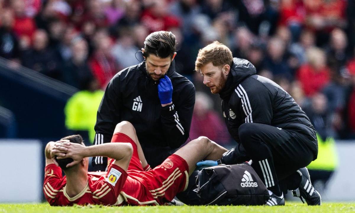 Aberdeen interim boss delivers injury update on star striker Bojan ...