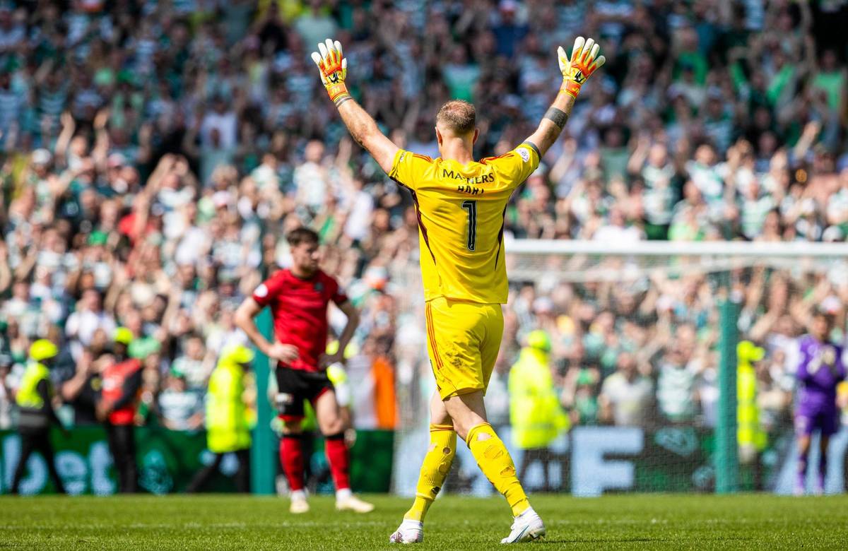From one keeper to another: Celtic great on Joe Hart leaving on a high ...
