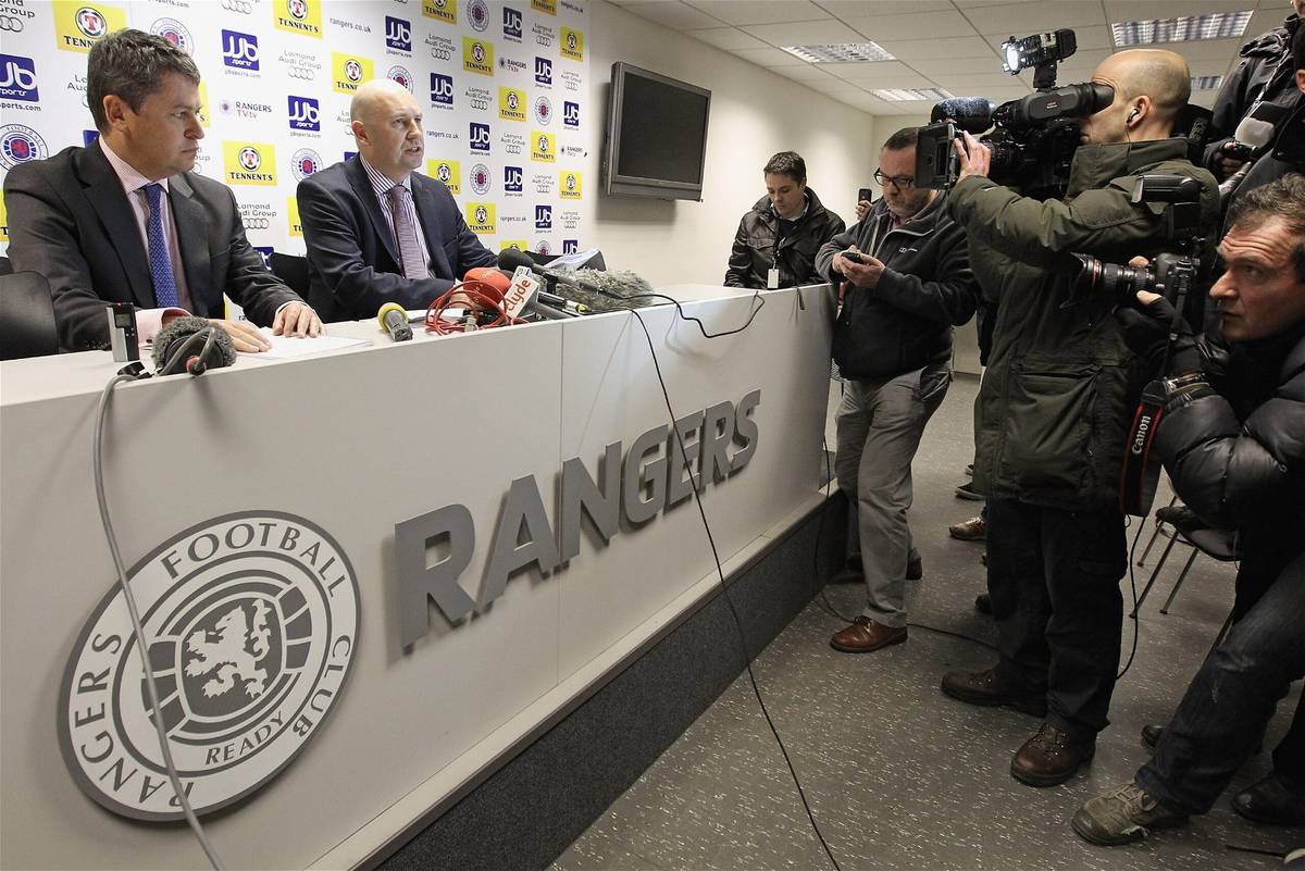 Full on denial as The Times admits to the conclusion of Rangers in ...