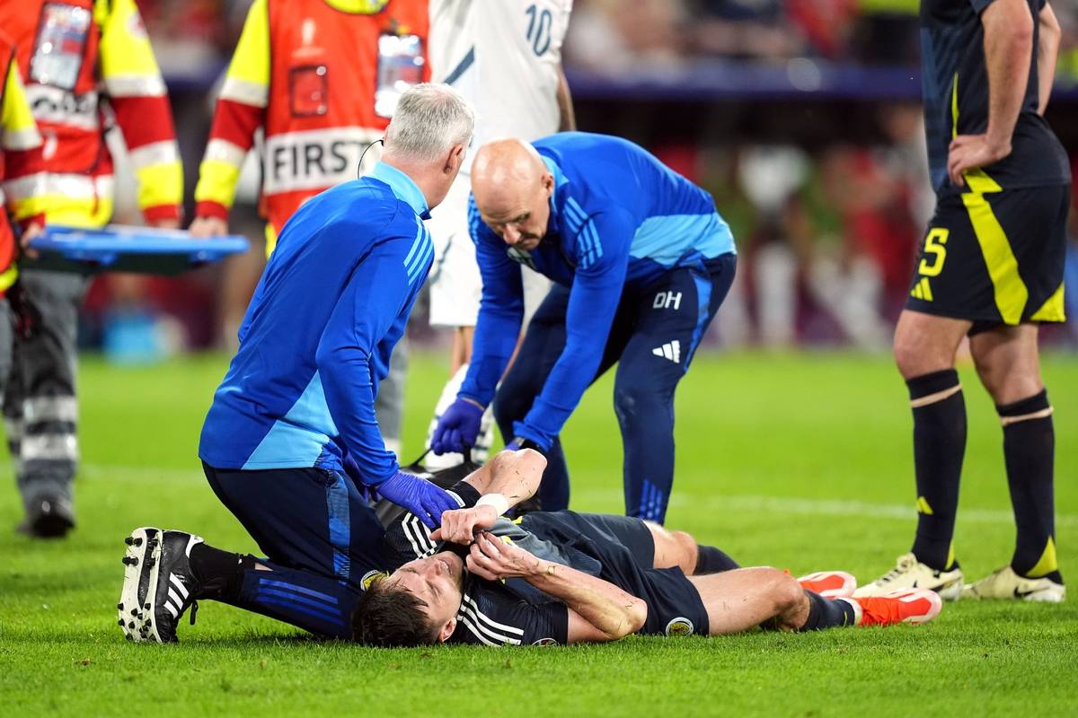 Tierney stretchered off during Scotland vs Switzerland - The Celtic Way ...