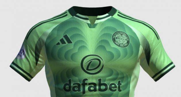 Photo: Footy Headlines tease striking new Celtic third kit - The Celtic ...