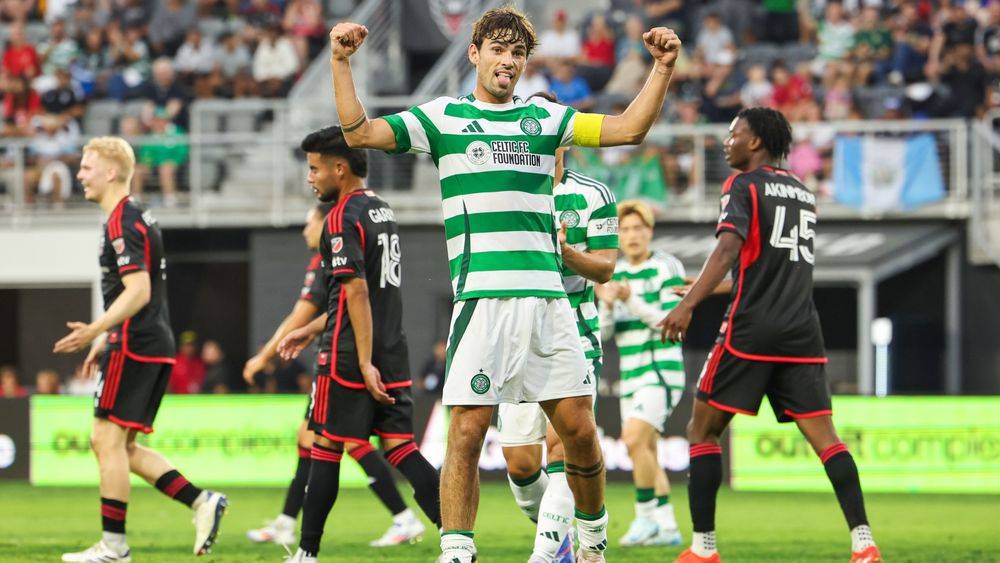 Matt O’Riley at the double as Celtic beat DC United - Celtic FC - 21 ...