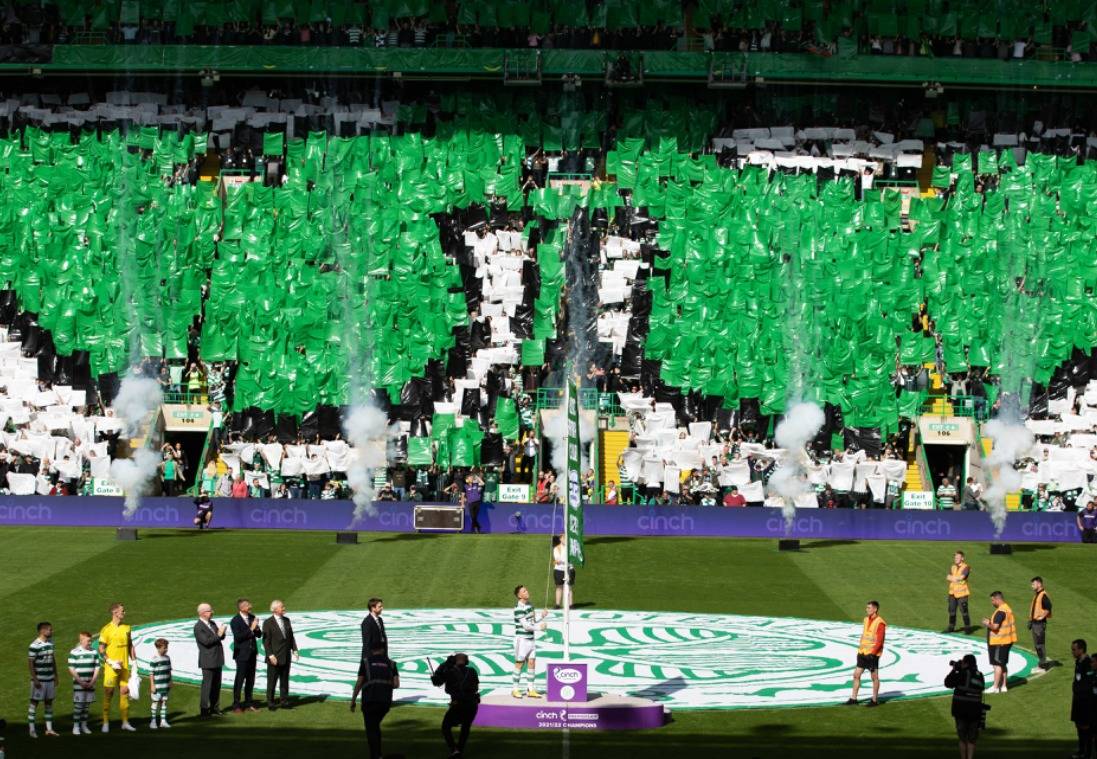 Green Brigade provide update on flag day stadium tifo - The Celtic Way ...