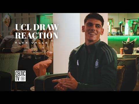 UEFA Champions League Draw Reaction with Celtic’s Álex Valle! - Celtic ...