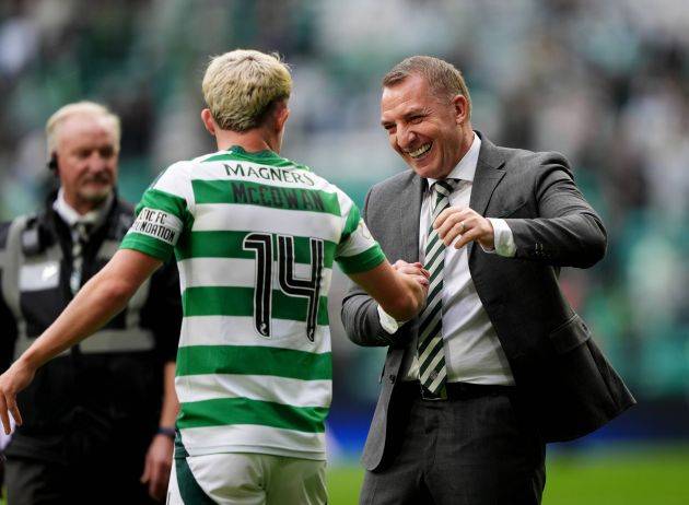 Luke McCowan’s dream Celtic debut guided by captain Callum McGregor ...