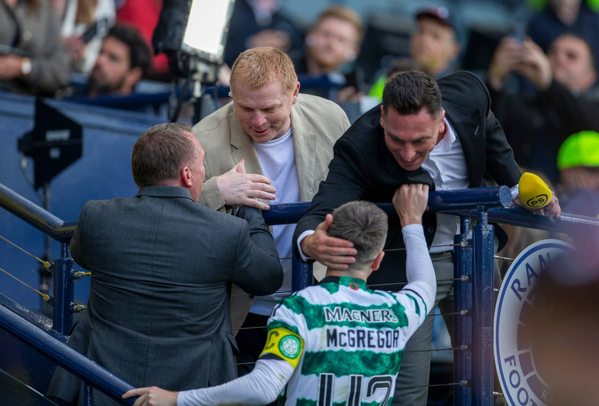 It doesn’t surprise me up here! Rodgers has laugh in an Scottish media ...