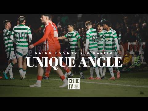 Unique Angle | Sligo Rovers 2-3 Celtic | Luis Palma scores hat-trick to ...