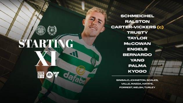 Teamâ€™s Up â€“ seven Celtic changes - The Celtic Star - 30 Oct 2024