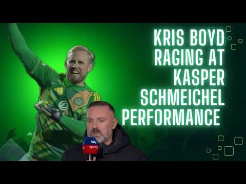 Kris Boyd Raging at Kasper Schmeichel Performance at Kilmarnock for ...