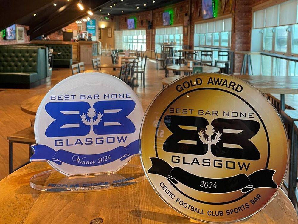 Celtic Sports Bar wins two Best Bar None awards! - Celtic FC - 15 Nov 2024