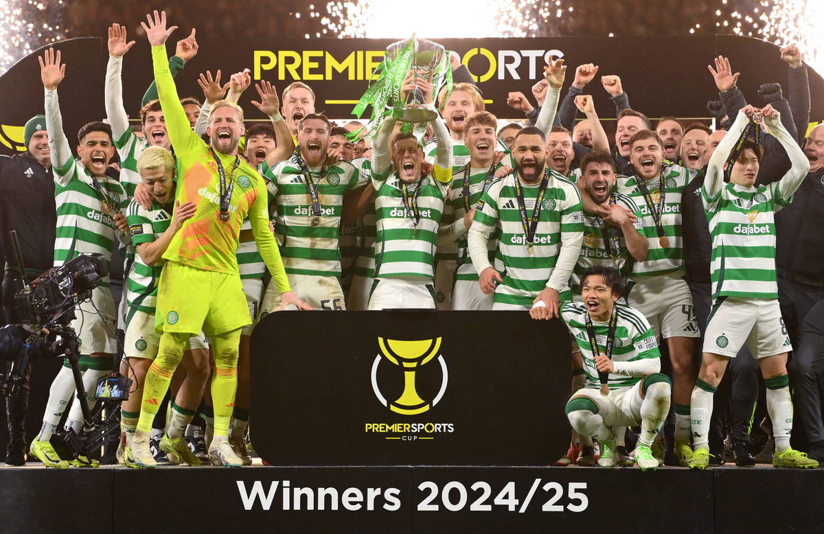 Celticâ€™s League Cup winning heroes celebrate at Ally Pally ...