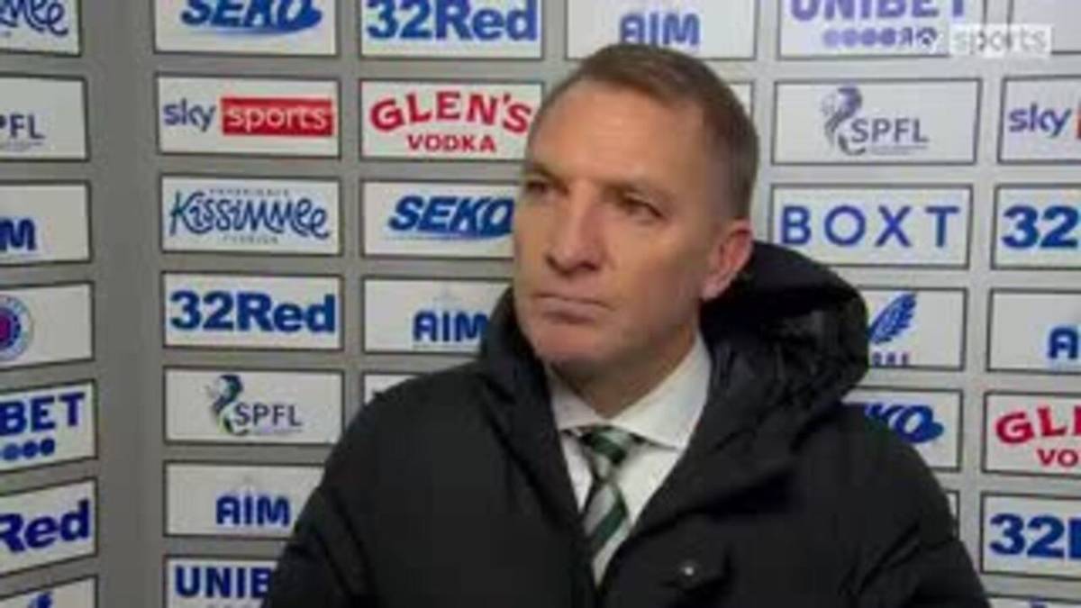 Rodgers: Rangers were better | ‘Defeat a reminder we must keep fighting ...