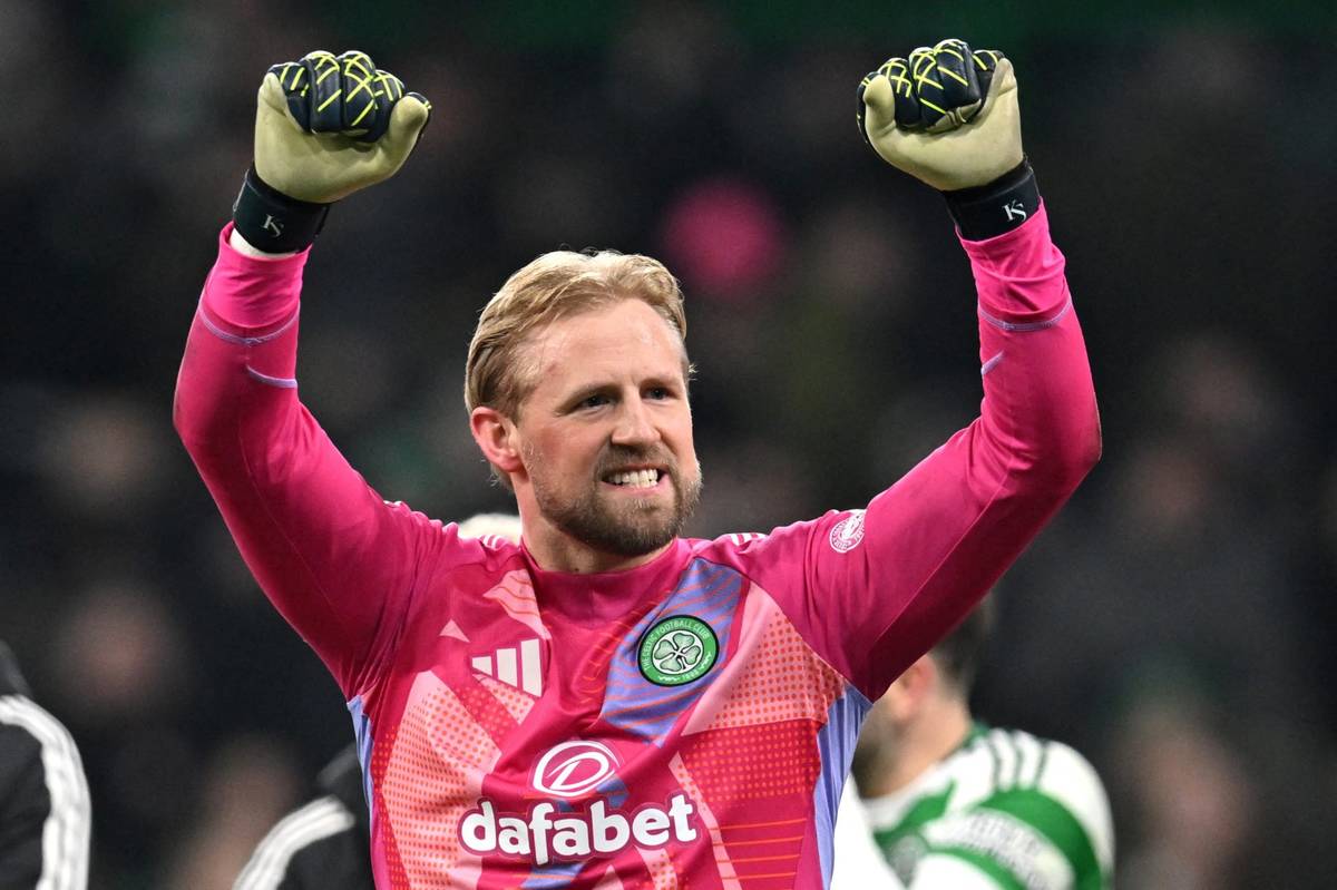 UEFA shares official post on Celtic goalkeeper Kasper Schmeichel that ...