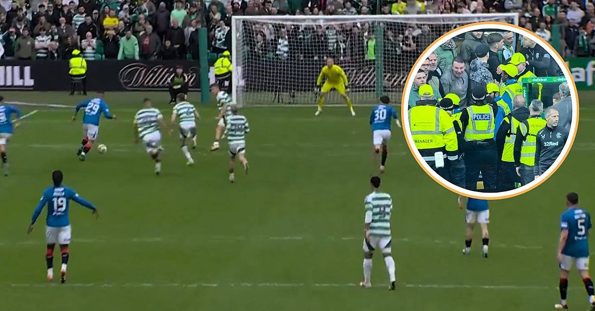 Rangers Star's Antics Spark Outrage Among Celtic Fans After Dramatic Winner In O** F*** Derby ...
