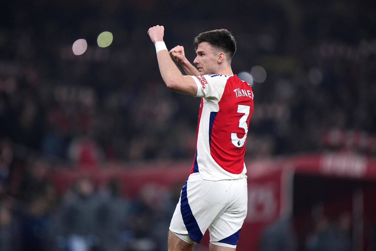 Kieran Tierney reaches special Arsenal landmark in Ipswich rout - The ...