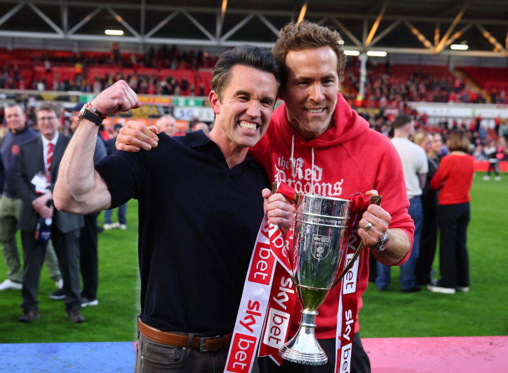 Hollywood Actor and Wrexham co-owner Rob McElhenney Turns Heads in ...
