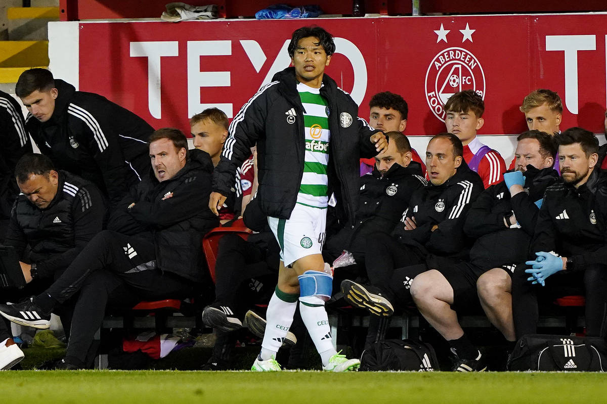 Celtic left waiting on Reo Hatate injury extent as Rodgers fumes at ‘needless’ tackle - The ...