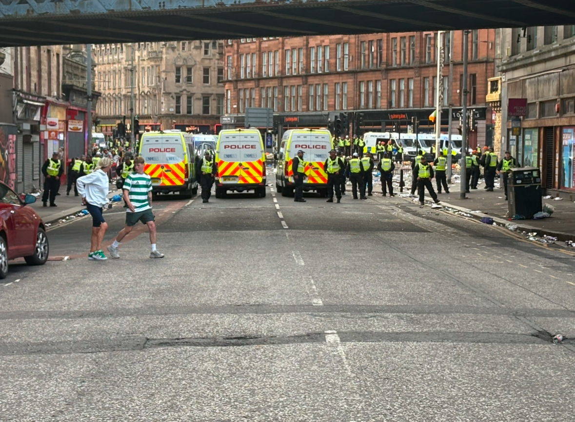Police Scotland Make Updated Celtic Trongate Statement - Celts Are Here ...