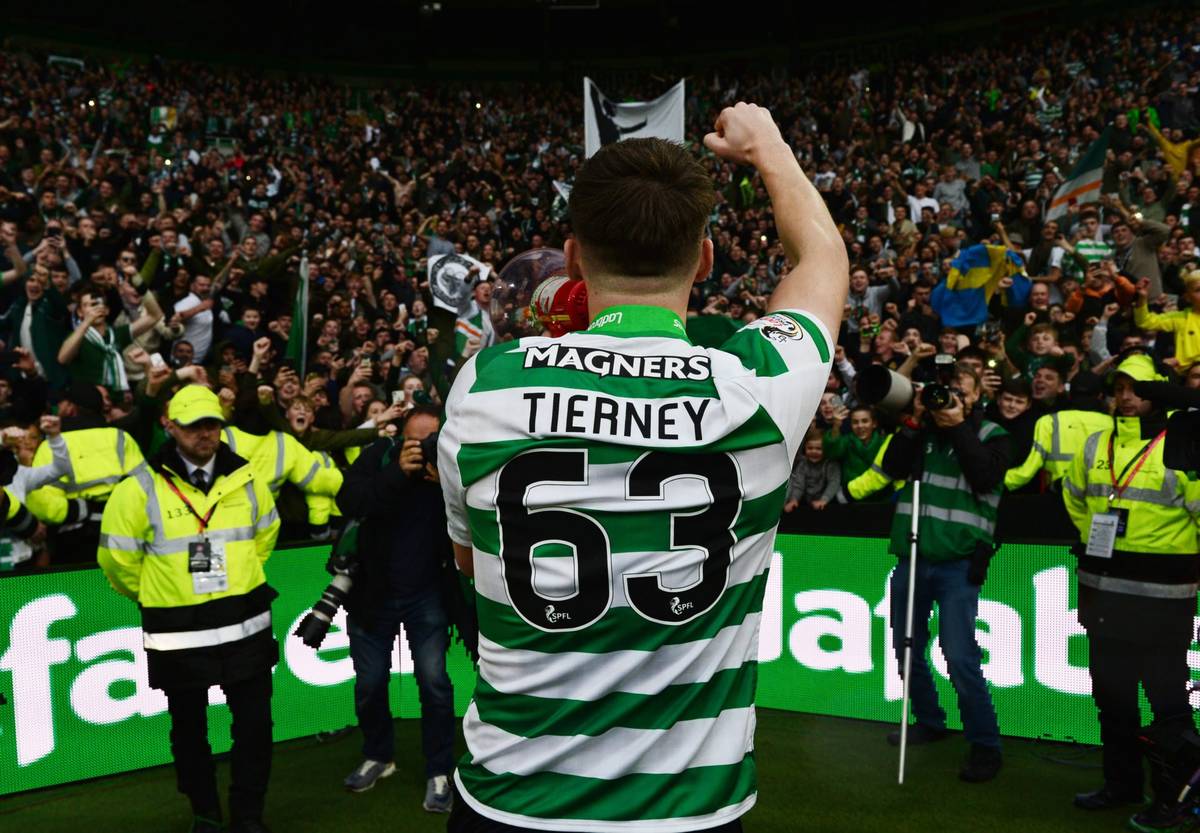‘Arsenal have ruined him’- Celtic fans react to Kieran Tierney in ...