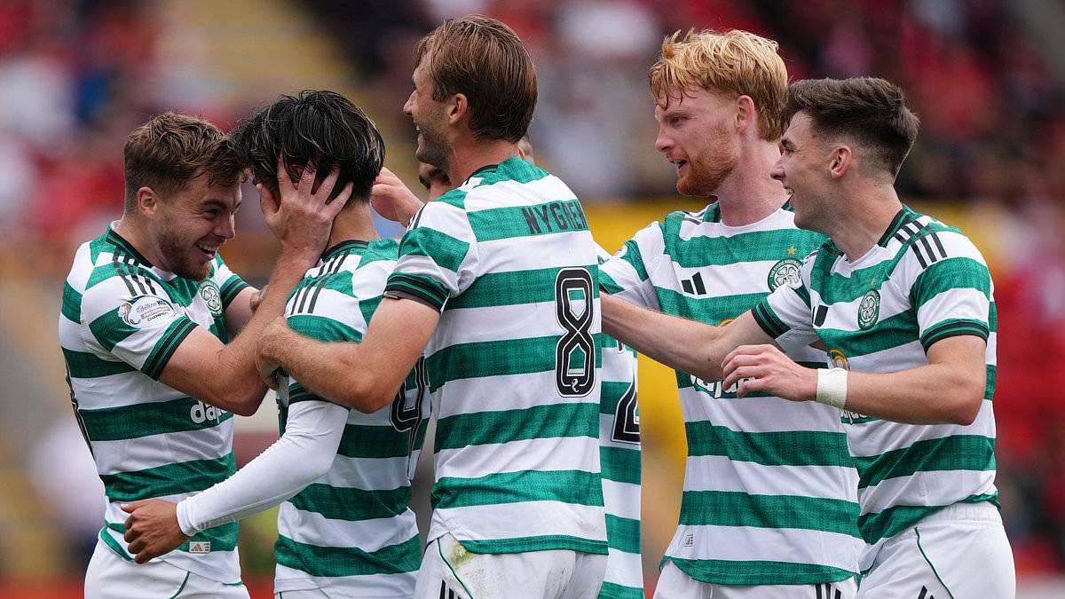 ABERDEEN 0 CELTIC 2: Tierney flies the flag for old Bhoys as full-back ...