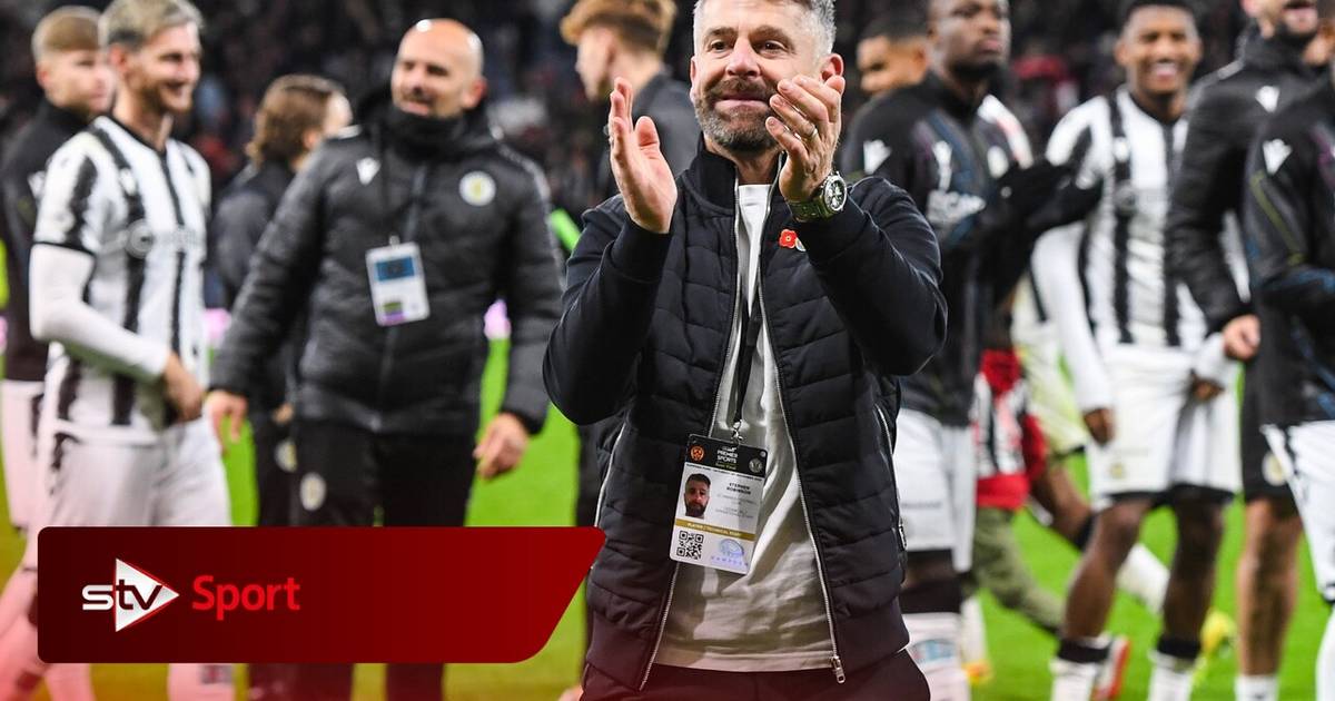 Stephen Robinson urges players to make St Mirren history in final - STV ...