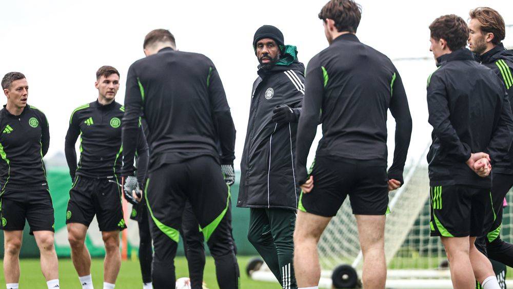 Training Gallery: Celtic v AS Roma - Celtic FC - 10 Dec 2025