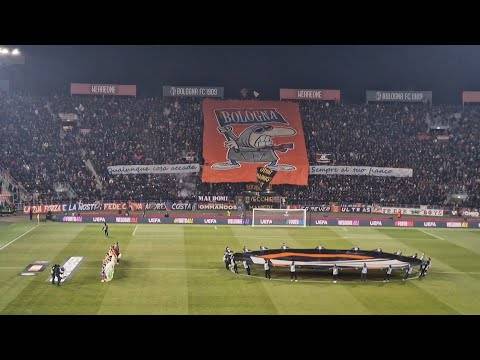 Bologna 2-2 Celtic | Atmosphere Highlights & Goals |10 Men Celtic Dig ...
