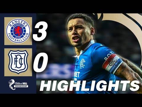 Rangers 3-0 Dundee | HIGHLIGHTS | William Hill Premiership - SPFL TV ...